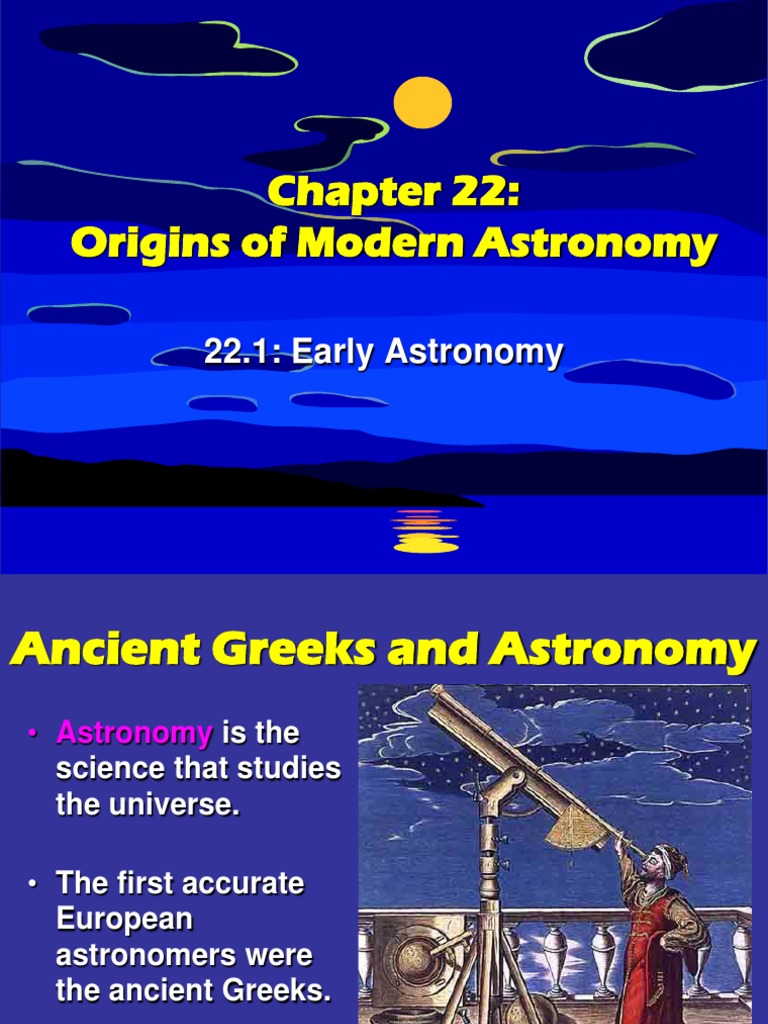 Early Astronomy | PDF | Heliocentrism | Galileo Galilei