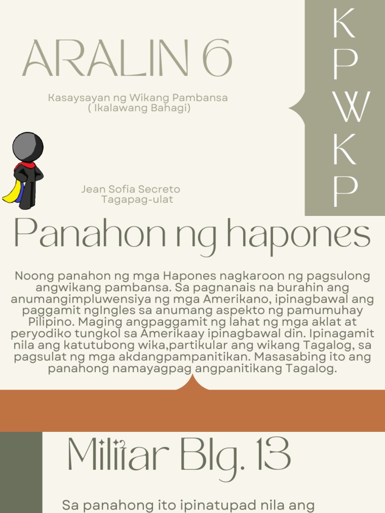 Aralin 6 KPWKP 1 | PDF