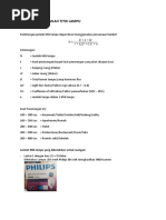 Perhitungan OTTV dan RTTV Bangunan | PDF