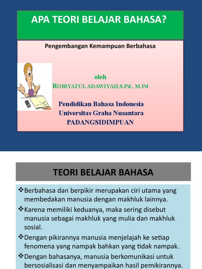 Teori Belajar Bahasa | PDF