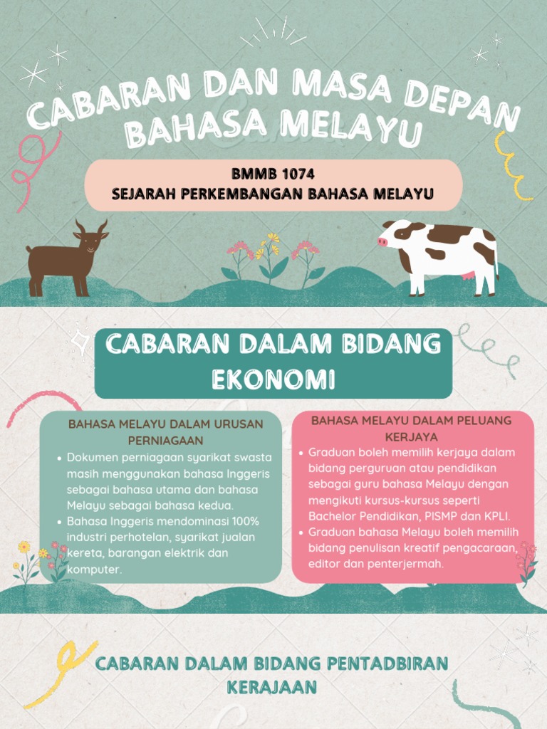 Cabaran Dan Masa Depan Bahasa Melayu | PDF