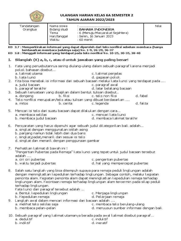 6a Uh Bindo-Smt 2 | PDF