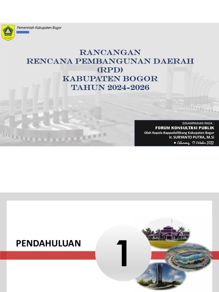 FKP RPD KAB BOGOR 2024-2026 - Kaban | PDF