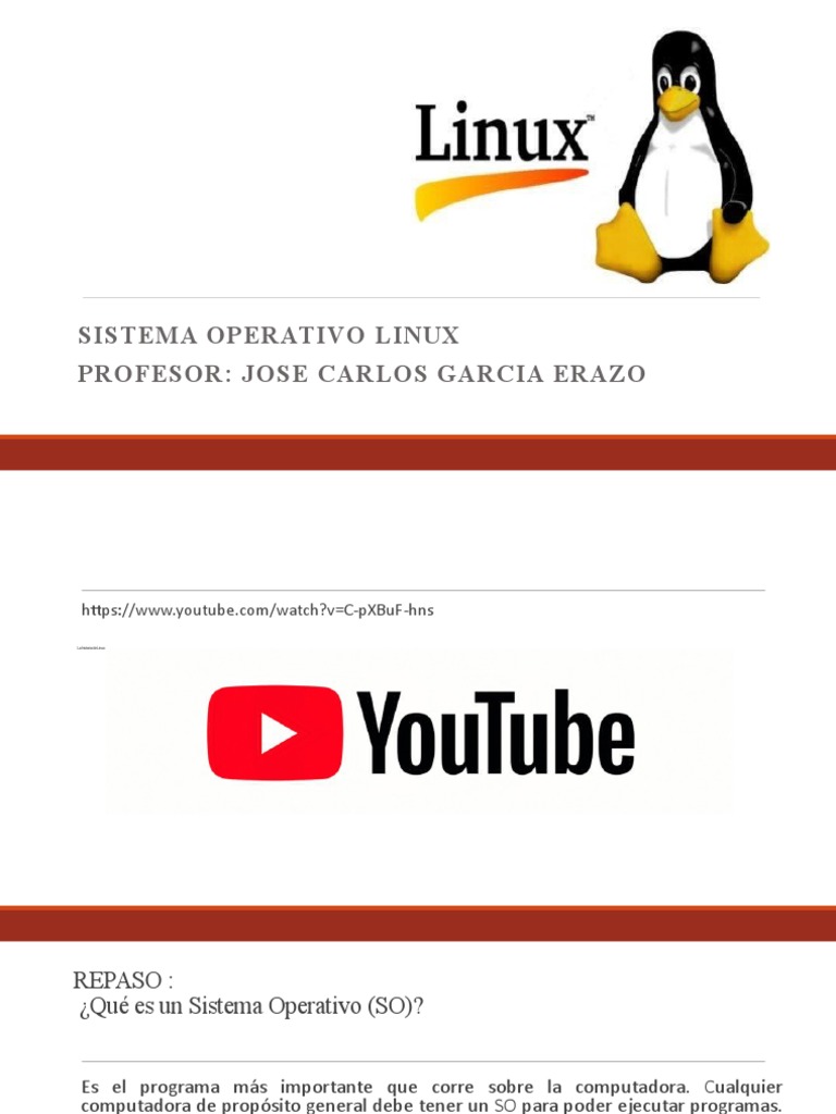 Sistema Operativo Linux 10-21 Mayo | Descargar gratis PDF | Distribución de Linux | Unix