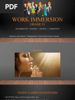 Work Immersion Module 1 Lesson 1 Work Environments | PDF | Employment ...