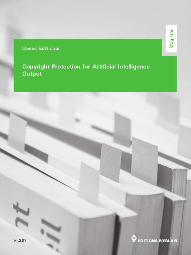 Copyright Protection For Artificial Intelligence Output Boetticher ...