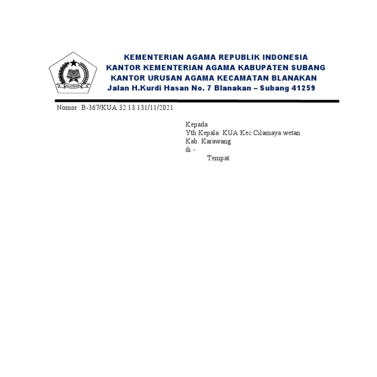 Contoh Amplop | PDF