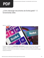 Descarga Documentos en Scribd | PDF | Informática
