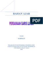 Modul Ajar Persamaan Garis Lurus | PDF