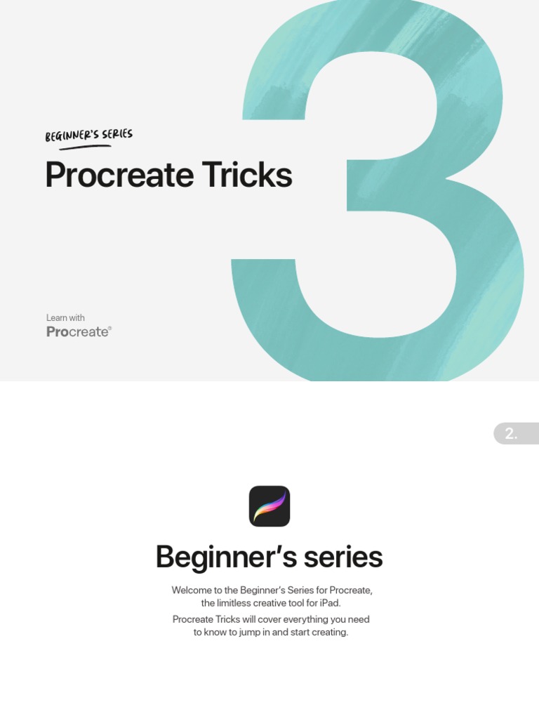 Introduction to Procreate Tricks: A Beginner's Guide to Useful Tools and Techniques | PDF
