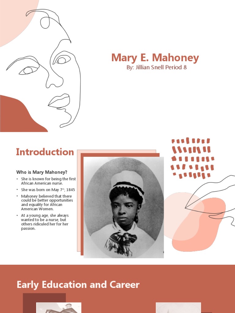 Mary Mahoney Presentation Final | PDF | Nursing | Public Services