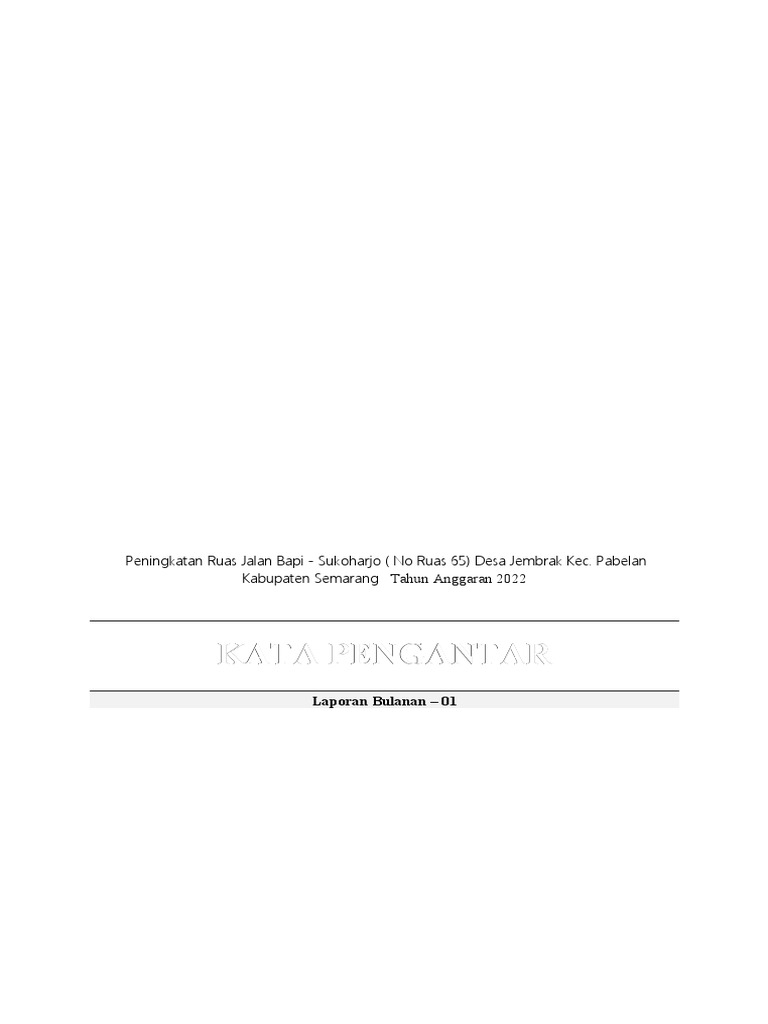 Sekat Lap Bulanan - REV | PDF