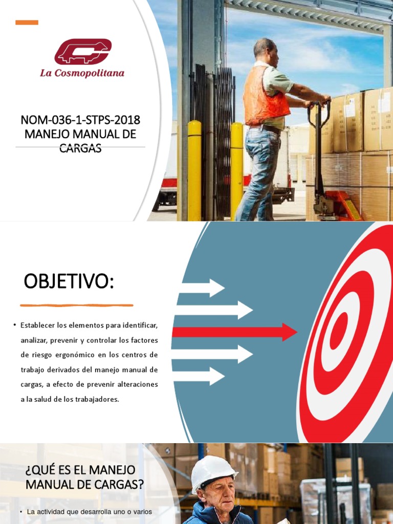 NOM-036-1-STPS-2018 (Ocs | PDF | Factores humanos y ergonomía