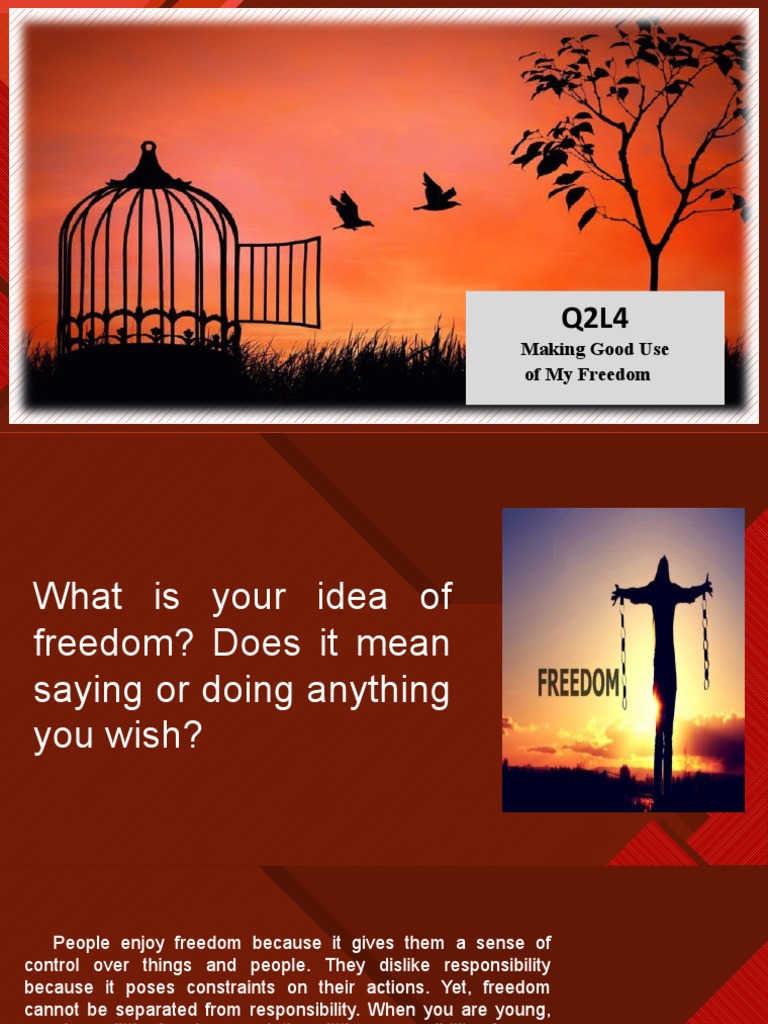 Responsible Use of Freedom | PDF | Defamation | Social Institutions