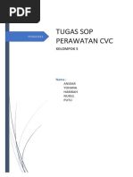 Panduan Pemasangan Central Venous Catheter | PDF