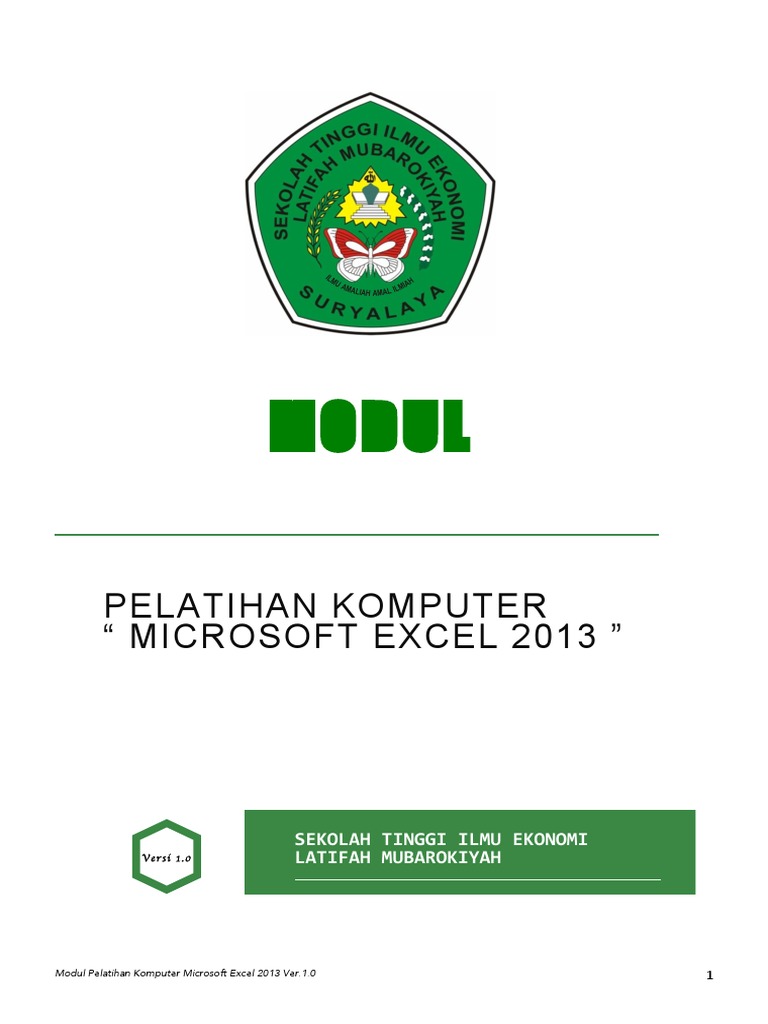 Modul Excel | PDF | Komputer