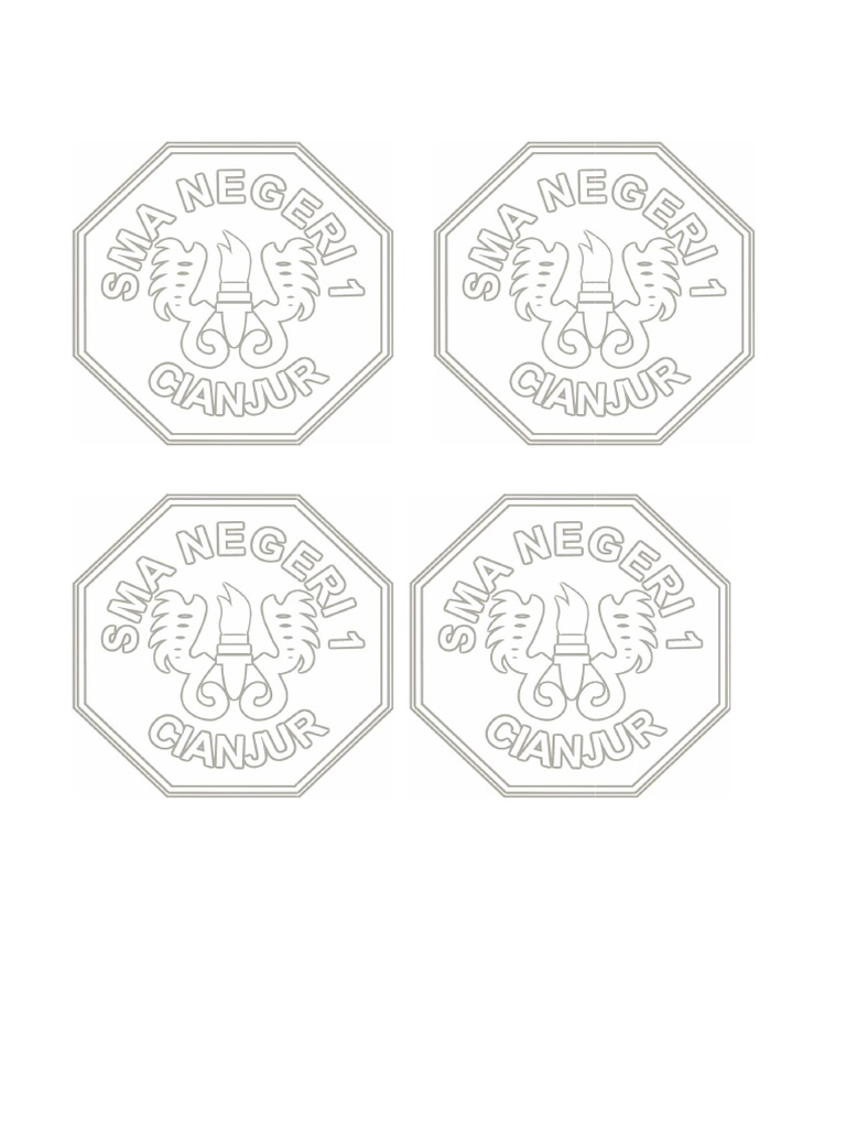 LOGO SMANSA HITAM PUTIH 8cm | PDF