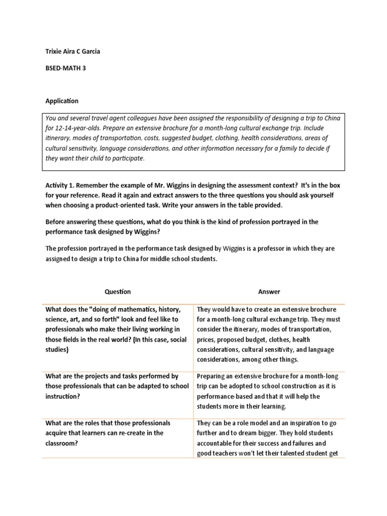 ASL 2 Unit 3 Topic 2 Application and Feedback | PDF