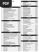 Menu dan Harga Opiuci Bandung | PDF