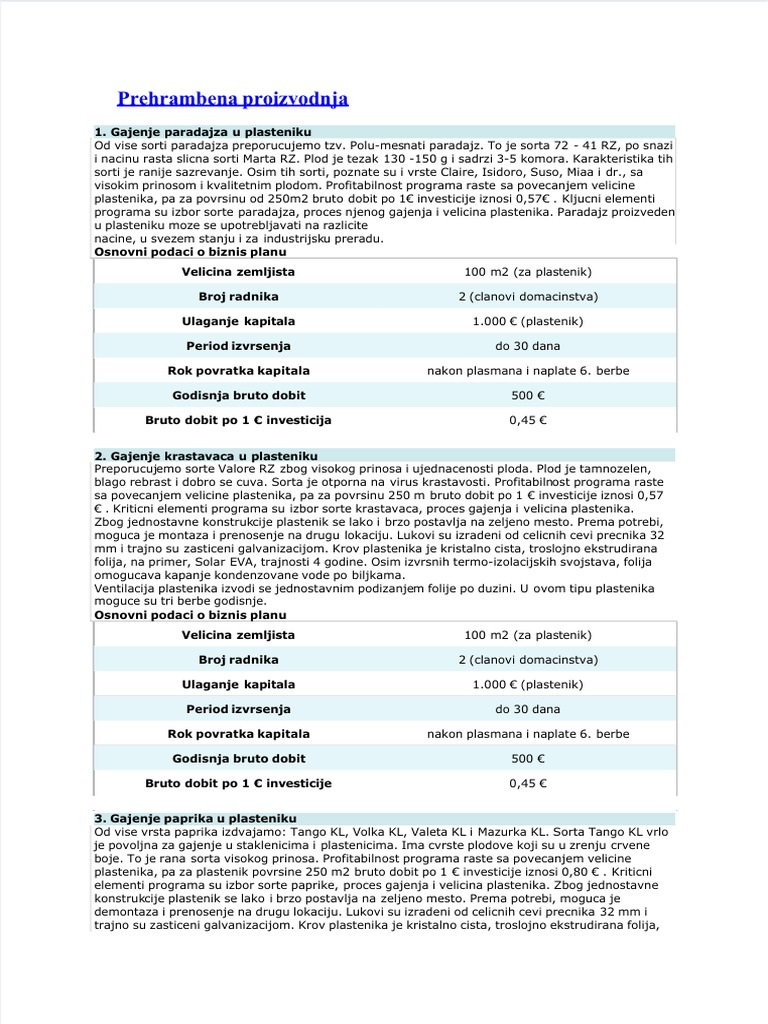 Dokumen - Tips Biznis-Planovi | PDF