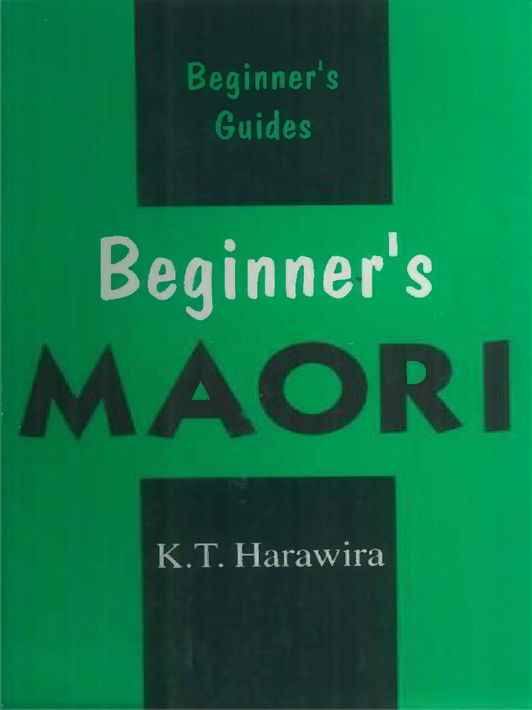 Beginner's Maori (Beginner's Foreign Language) (PDFDrive) | PDF ...