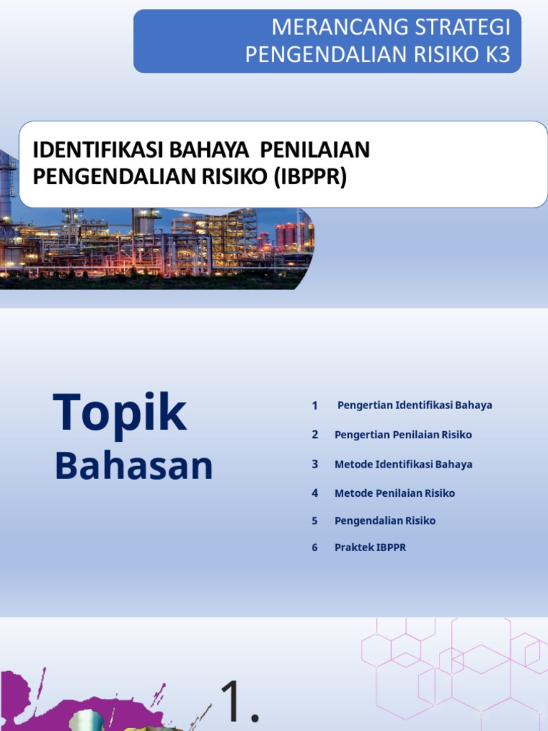 Merancang Strategi Pengendalian Risiko K3 | PDF