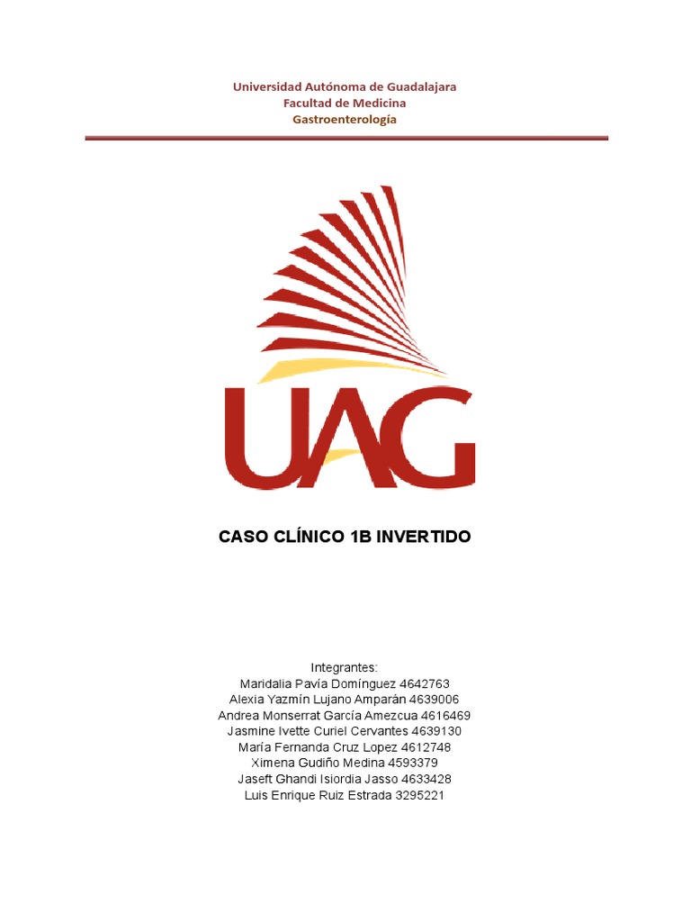 Caso Clínico 1b (Dolor en Epigastrio) | PDF | Indigestión | Causas de ...