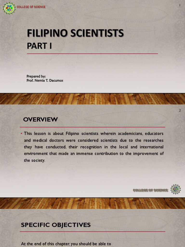 Chapter 5 FILIPINO SCIENTISTS PART 1 | PDF | Cardiovascular Diseases
