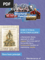 Structural Functionalism | PDF | Social Structure | Scientific Theories