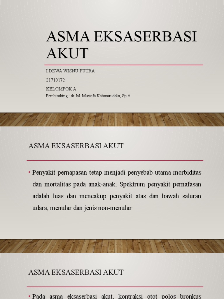 ASMA EKSAserbasi Akut (Autosaved) | PDF