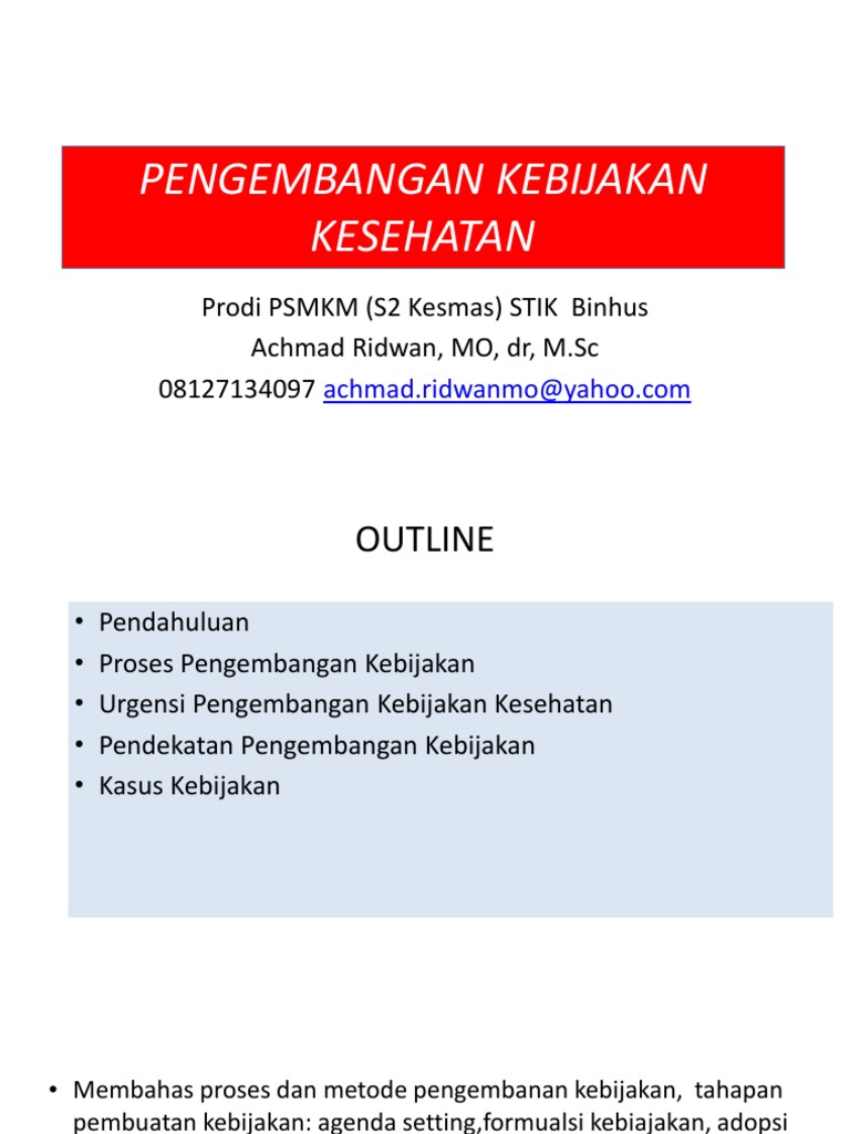 2) Pengemb - Kebijakan Kes - 2021 | PDF | Karier & Perkembangan | Bisnis