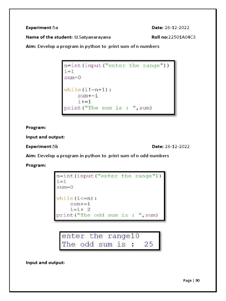 Python Iterative Statements and Functions | PDF