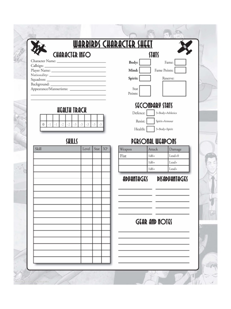 Character Sheet | PDF
