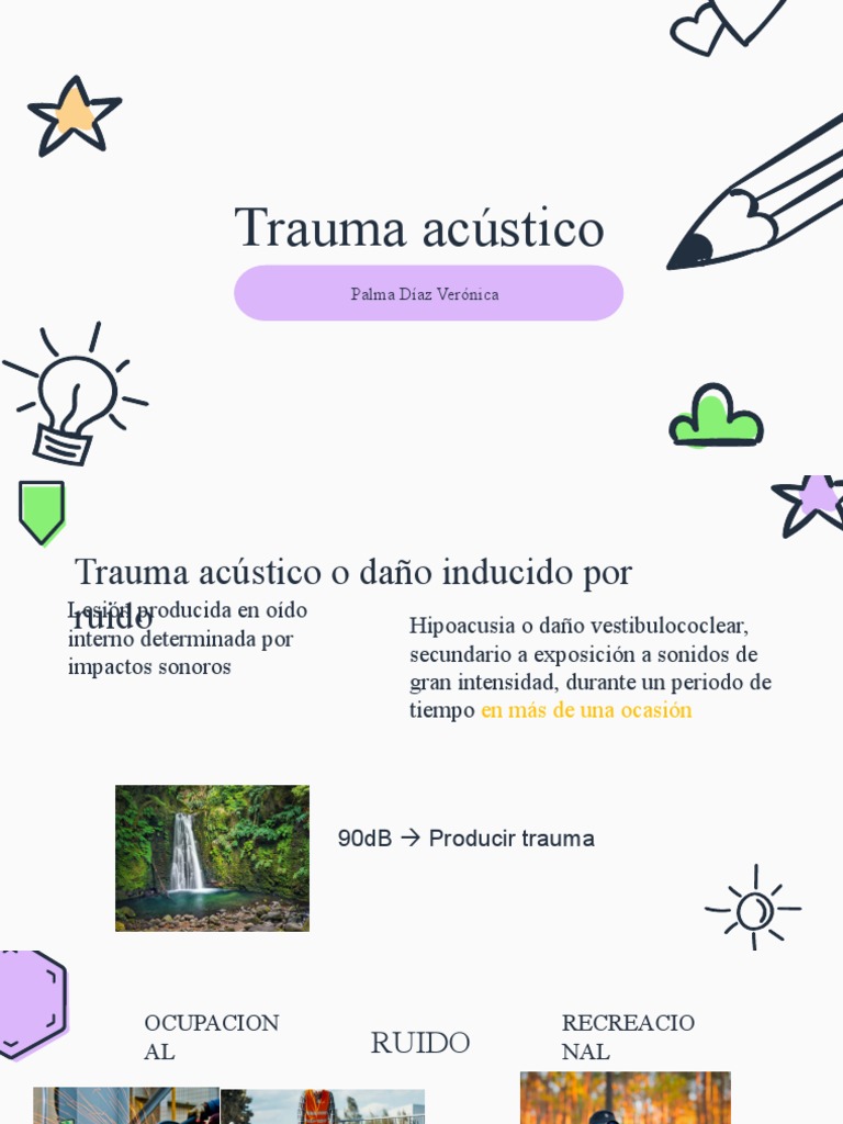 Trauma acústico: diagnóstico y prevención | PDF | Sonido | Sistema ...