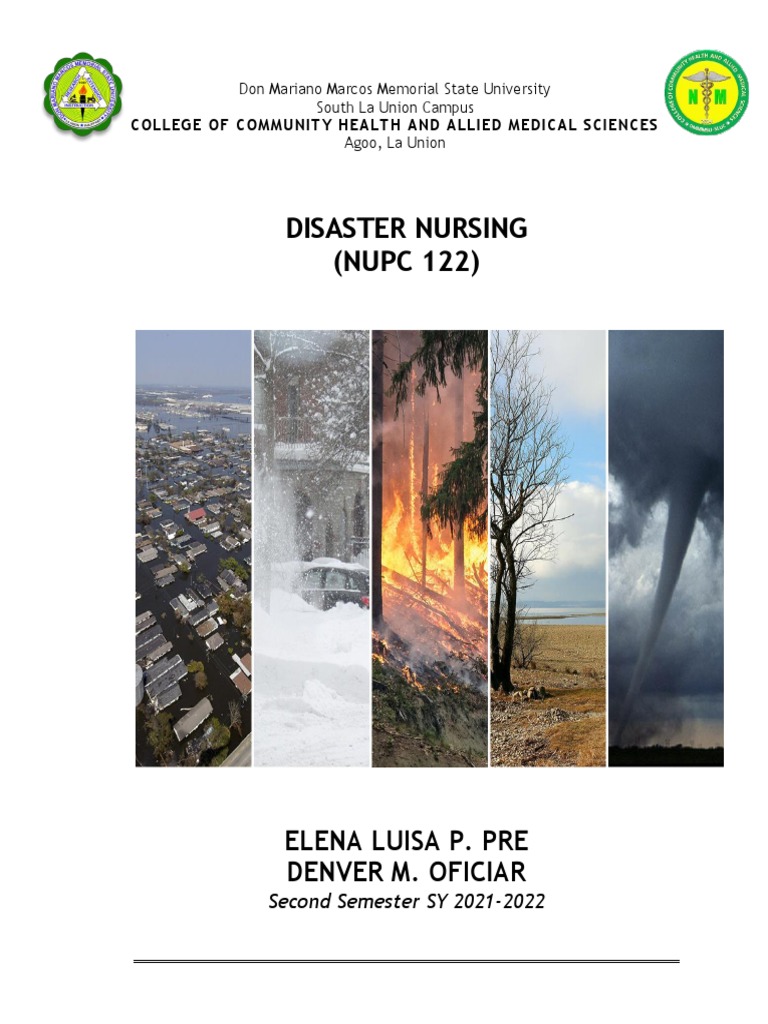 Disaster Nursing Course Overview | PDF | Career & Growth
