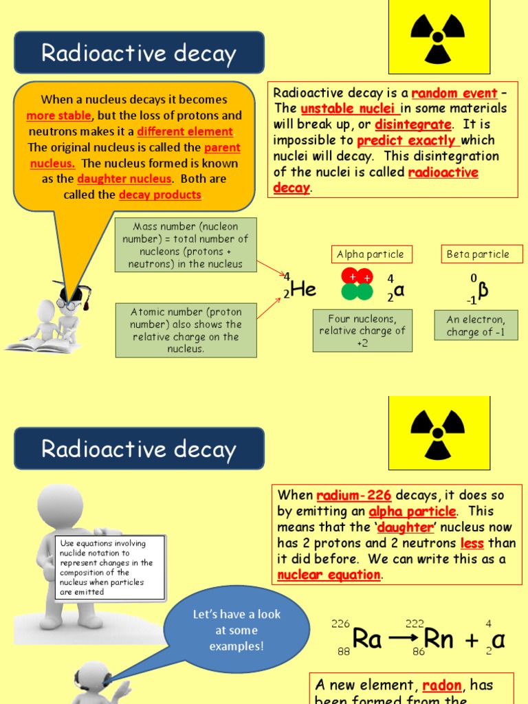 Physics 24 - Radioactive Decay | PDF | Radioactive Decay | Atomic Nucleus
