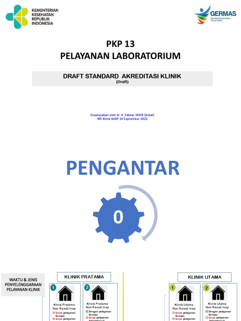 Standar Akreditasi Klinik Bab 3 Standar 13 Lab Dan 14 Radiologi - Askar | PDF