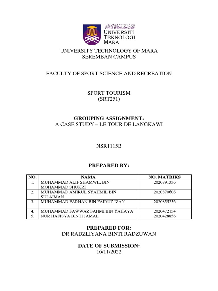 SRT251 - Case Study - Group 2 - NSR1115B | PDF | Traffic | Traffic Congestion