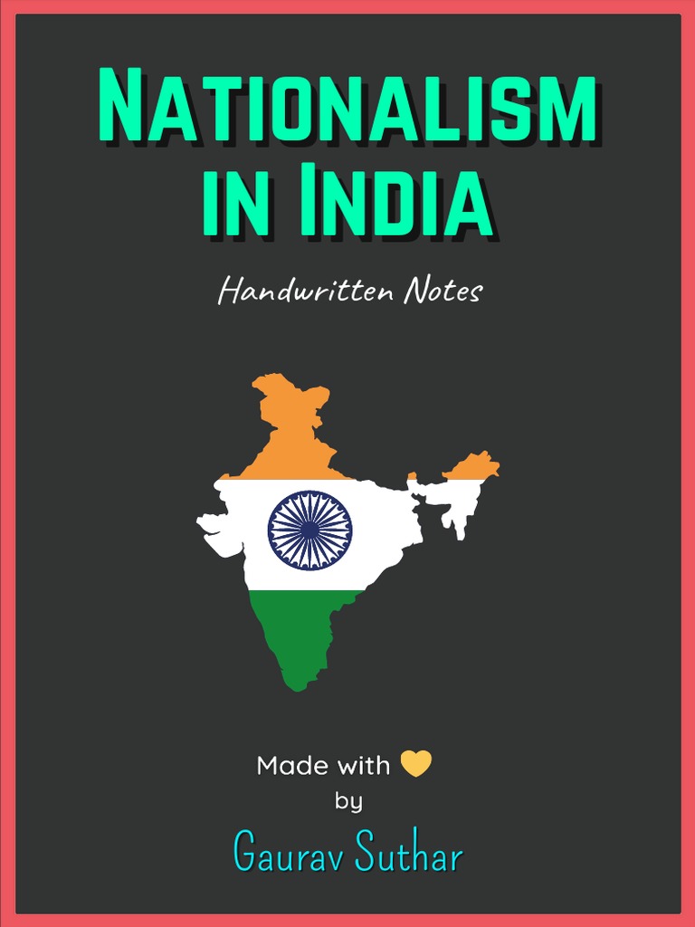 Nationalism in India: Key Events & Notes | PDF | Mahatma Gandhi ...