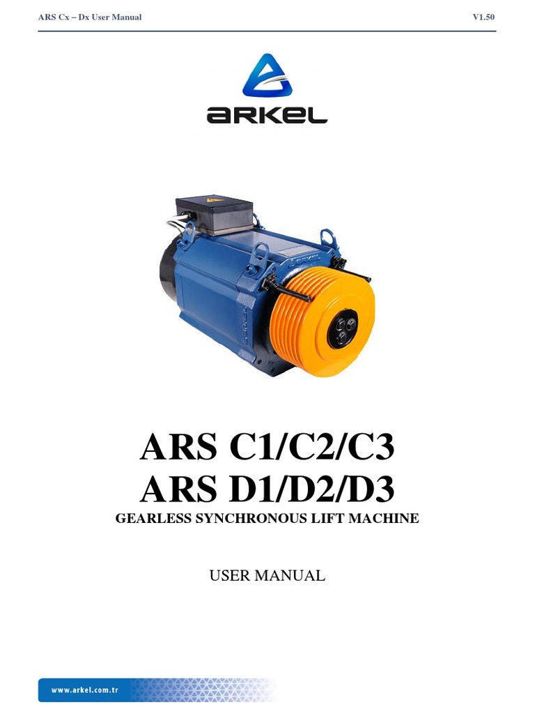 ARS CX-DX User Manual.V150.en | PDF | Electric Motor | Screw