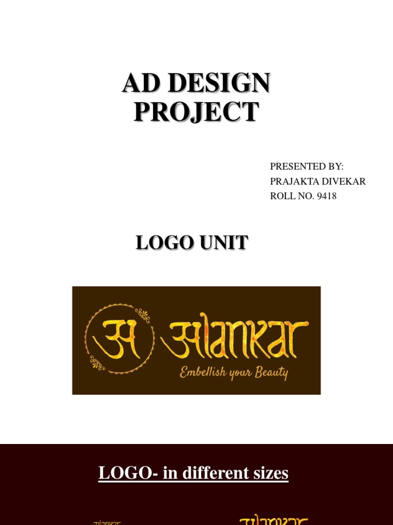 Comprehensive Ad Design Project | PDF
