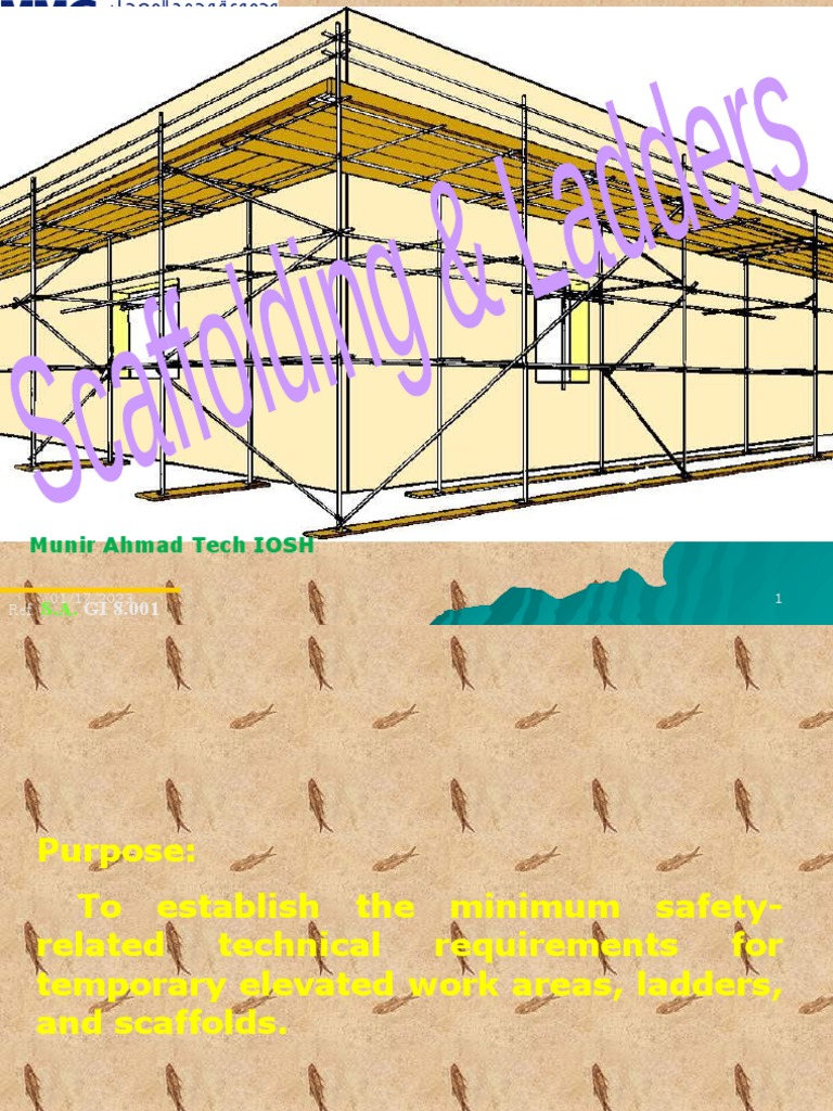 Scaffolding Training | PDF | Scaffolding | Stairs