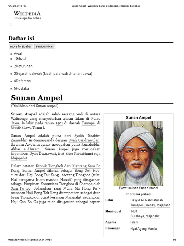 Sunan Ampel | PDF