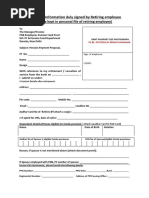 EPFO Name Change Correction Form PDF | PDF