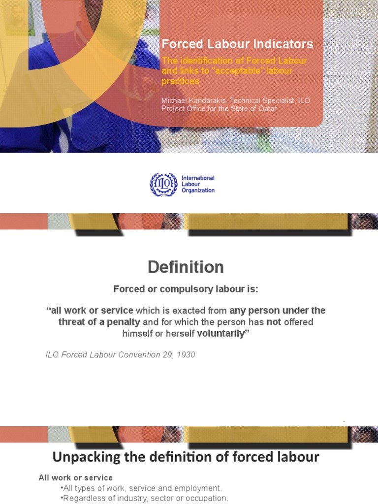 Forced Labour Indicators: Identifying Forced Labour Through 11 Key ...