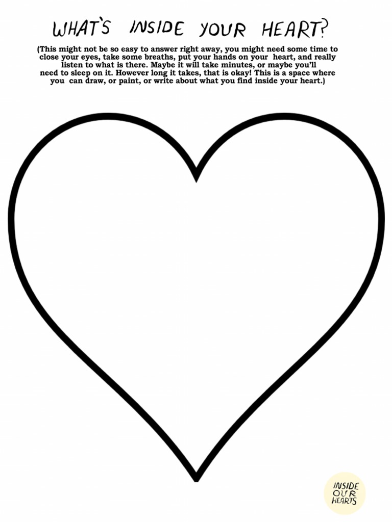 Day 1 Activity - What's Inside Your Heart | PDF
