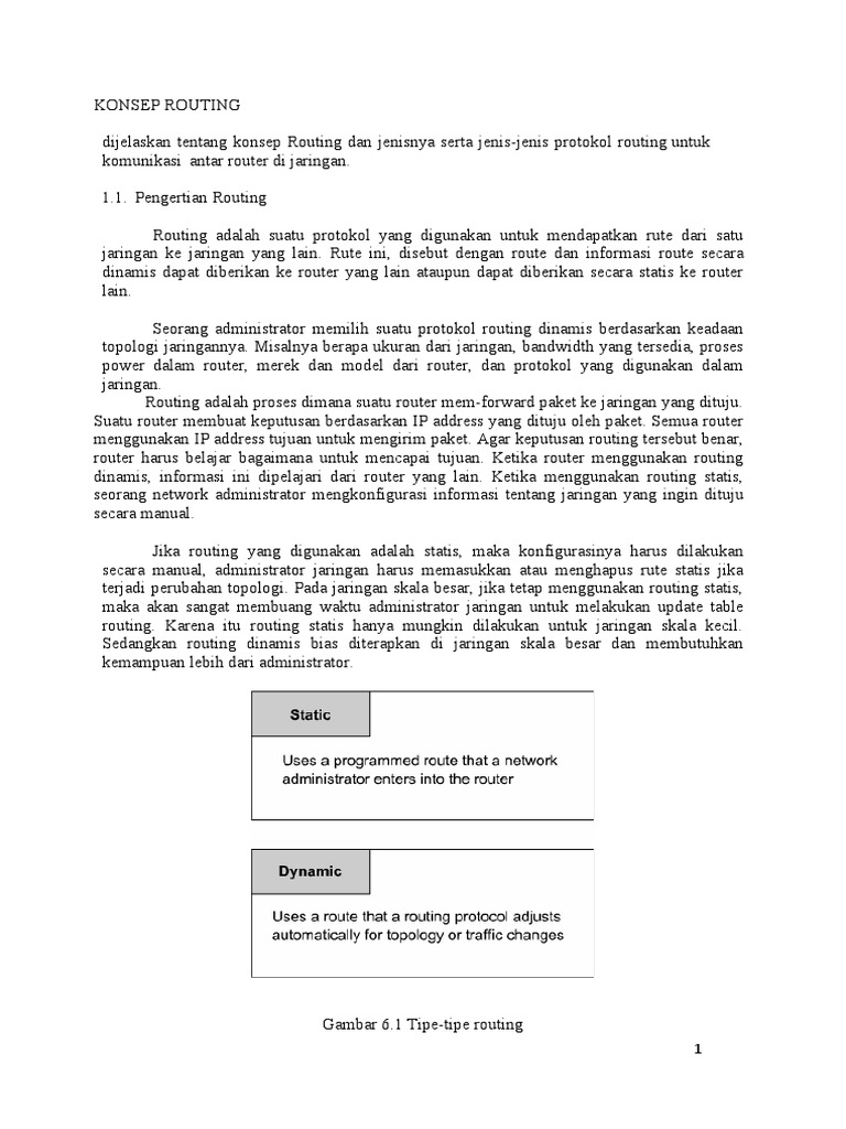 Materi Routing | PDF