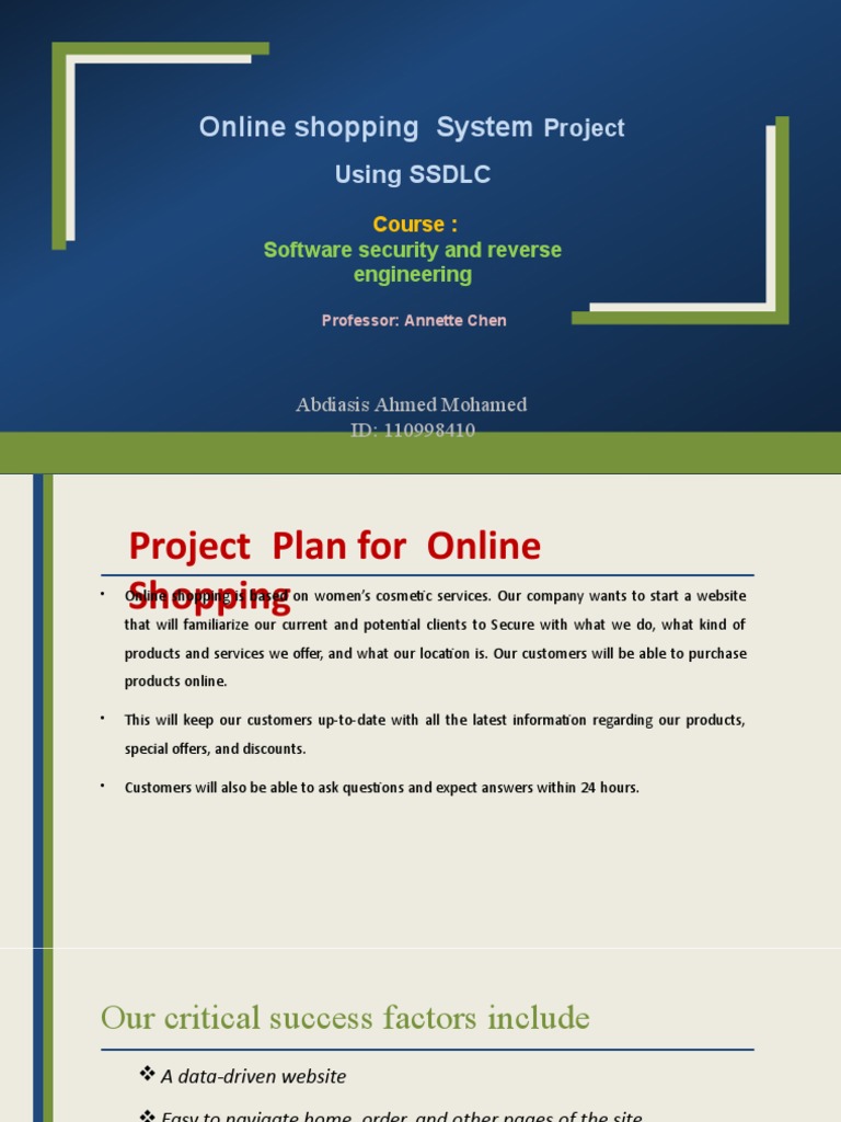Onlineshopping System | PDF | Databases | System