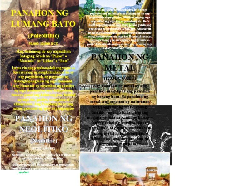 Panahon NG Lumang Bato | PDF
