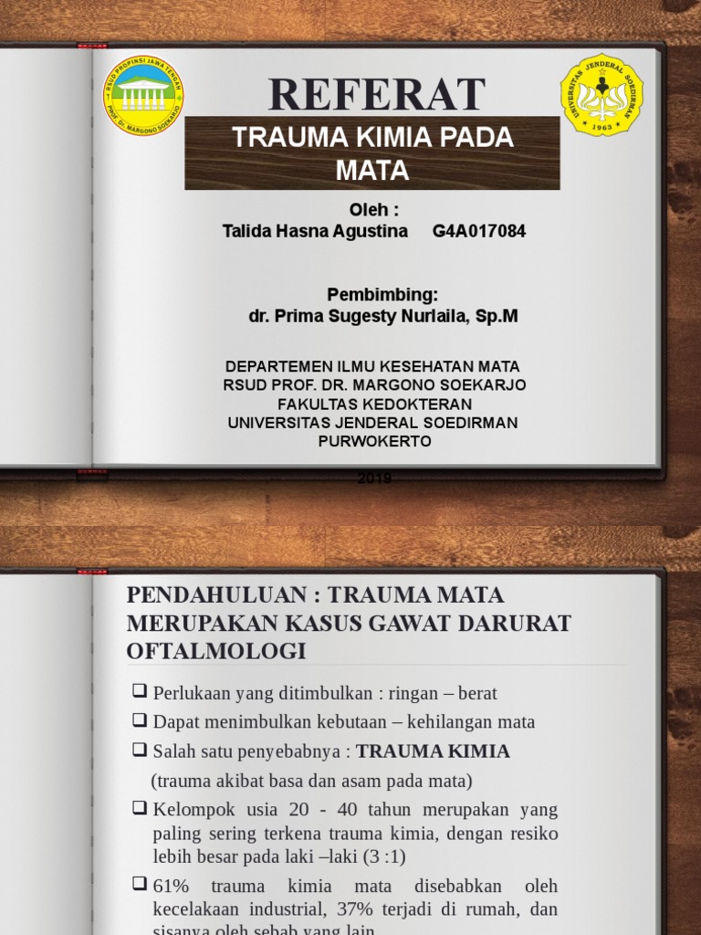 Talida - Trauma Kimia Mata - Fix | PDF